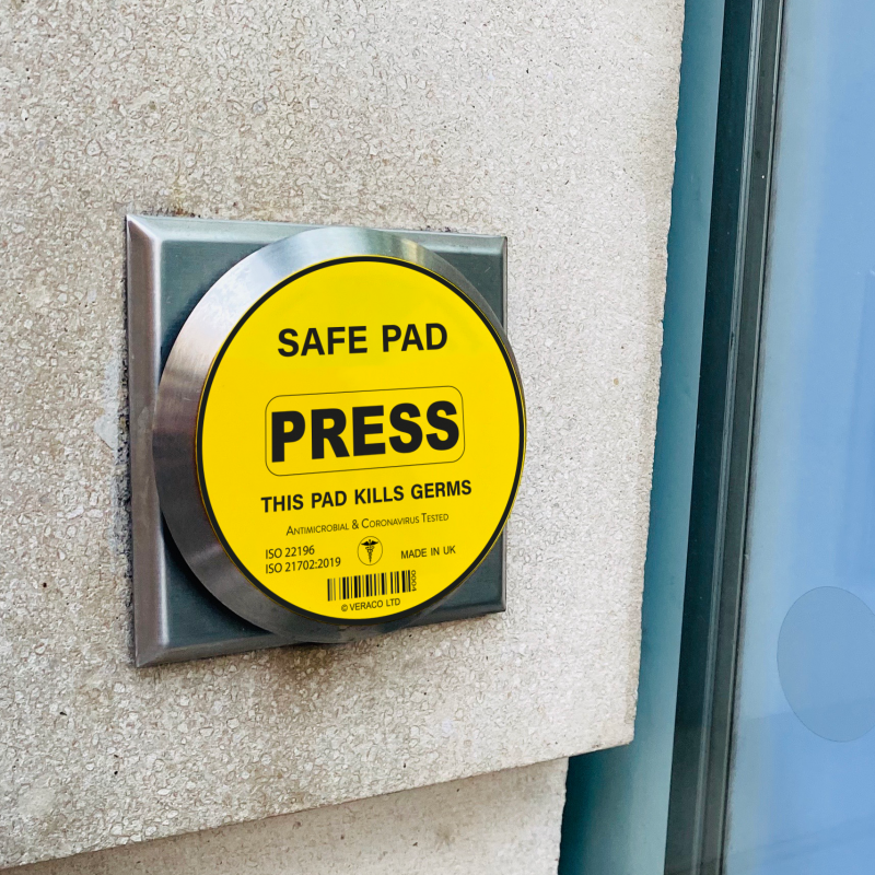 VERACO SAFE BUTTON™ Circular Access Door Button Cover