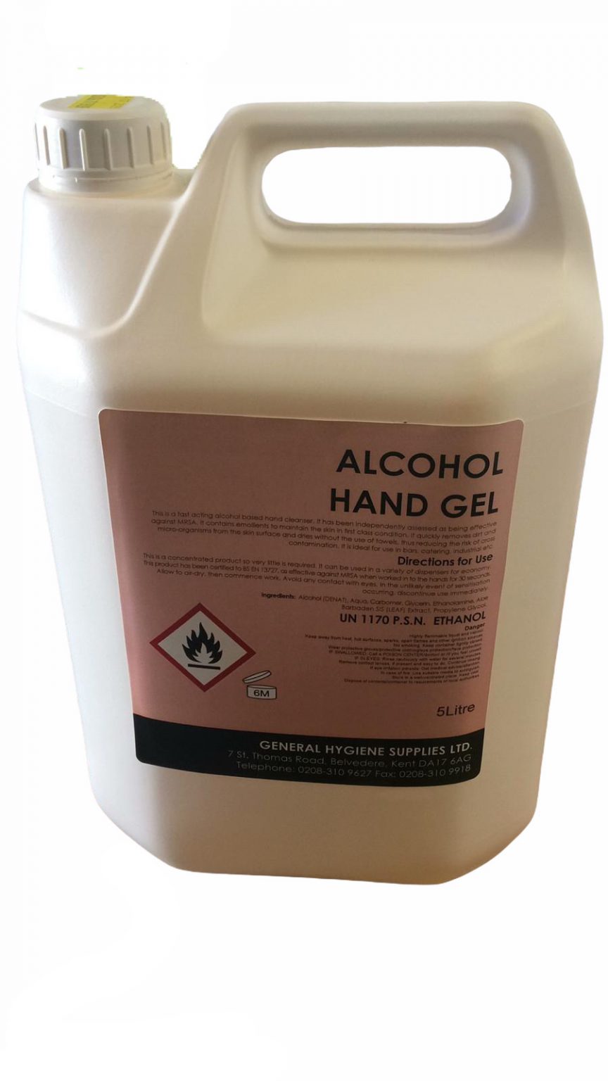 Alcohol Hand Gel - General Hygiene Supplies