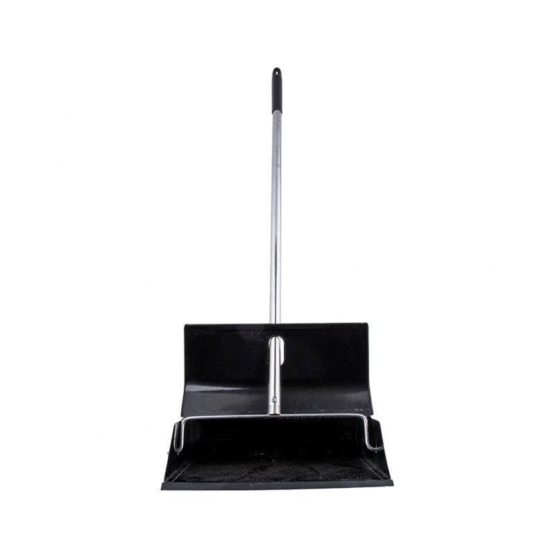 Black Powder Coated Lobby Dustpan Only - General Hygiene Supplies
